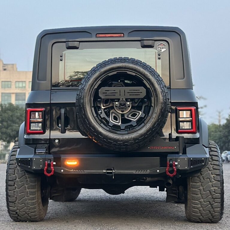 PROMAN: METAL REAR BUMPER FOR THAR ROXX (WITH REVERSE LIGHT ...